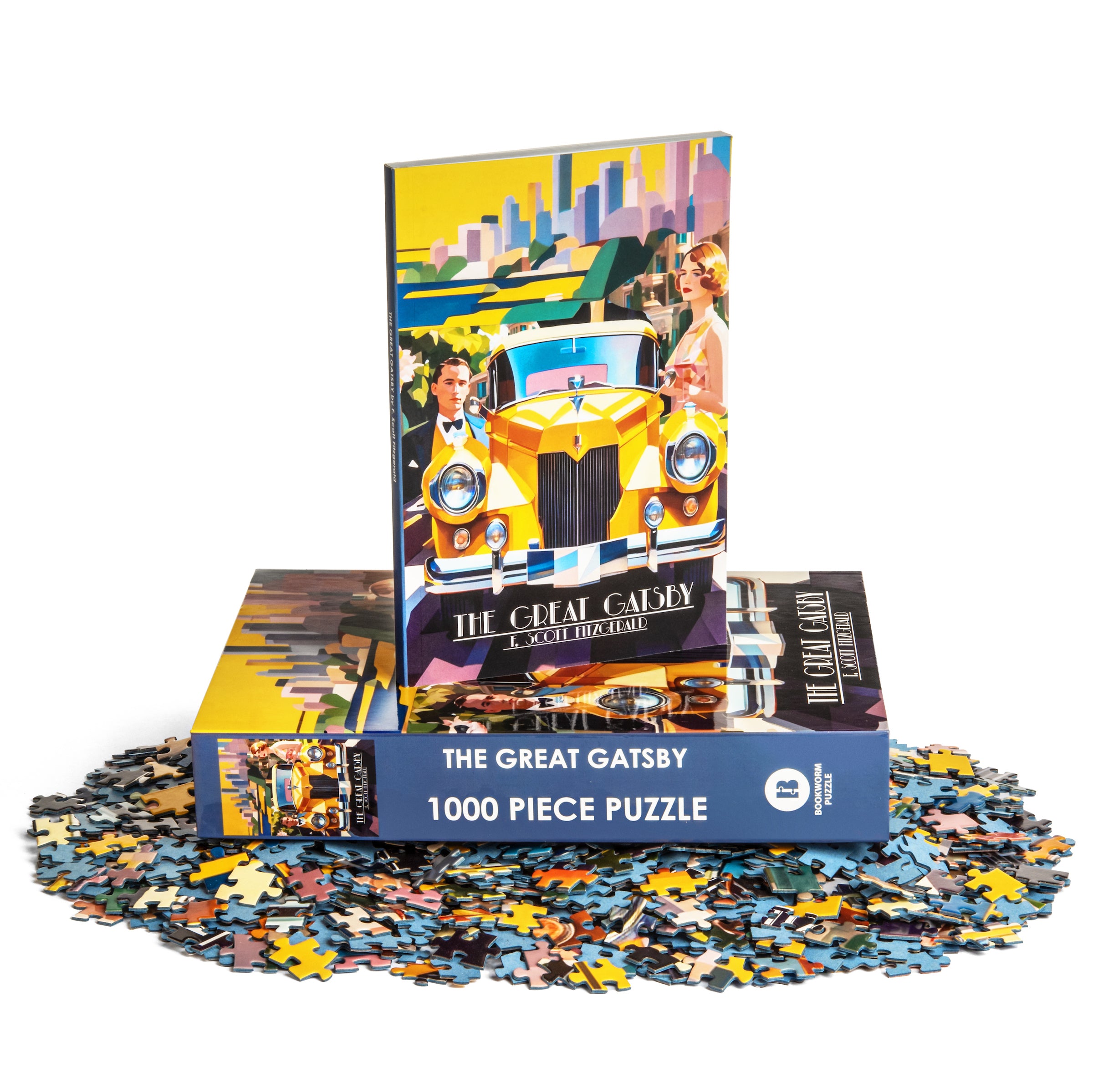 THE GREAT GATSBY 1000 PIECE PUZZLE BOOK COMBO